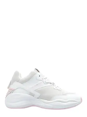 Emporio Armani Panelled Sneakers - White