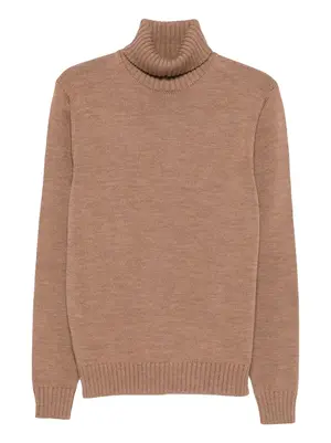 ZANONE Virgin Wool Sweater - Brown