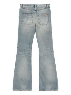 COURREGES 70's Bootcut Trousers - Blue