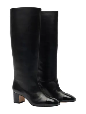 SCAROSSO 65mm Marais Boots - Black