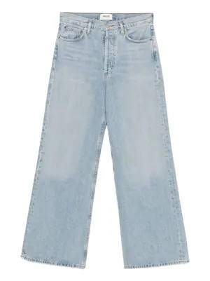 AGOLDE Dame Wide-leg Jeans - Blue