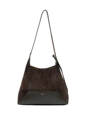 JIMMY CHOO Medium Diamond Shoulder Bag - Brown