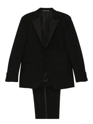 Canali Wool Suit - Black