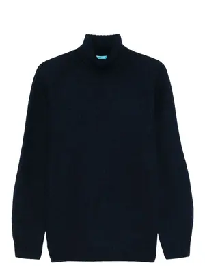DRUMOHR Lambswool Sweater - Blue