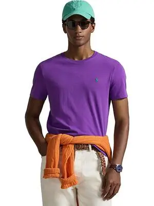 Polo Ralph Lauren Classic Fit Crewneck Tee - Purple