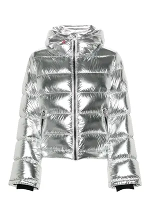 Perfect Moment Metallic Flare Jacket - Silver