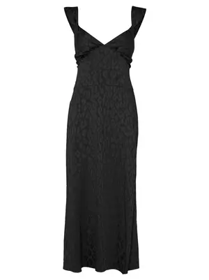 TEMPERLEY LONDON Willow Midi Dress - Black