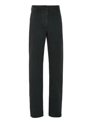Prada Canvas Trousers - Grey