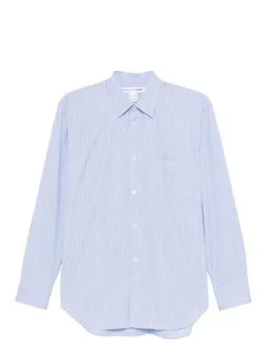 Comme Des Garçons Striped Shirt - Blue