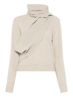 MAISON MARGIELA Attached Scarf Jumper