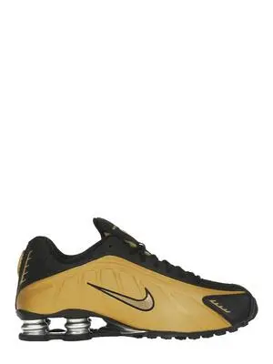 Nike Shox R4 Sneakers Black/metallic Gold/metallic Silver