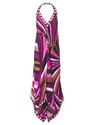 Emilio Pucci Iride Silk Twill Maxi Dress - Multicoloured