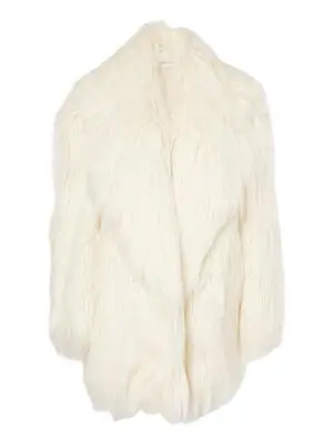 THE FRANKIE SHOP Liza Faux Fur Coat