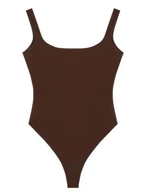 ENTIRE STUDIOS Nylon-blend Bodysuit - Brown