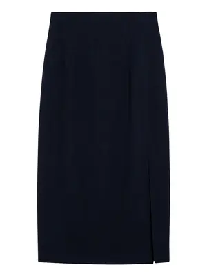 MARGAUX LONNBERG Marlo Midi Skirt - Blue