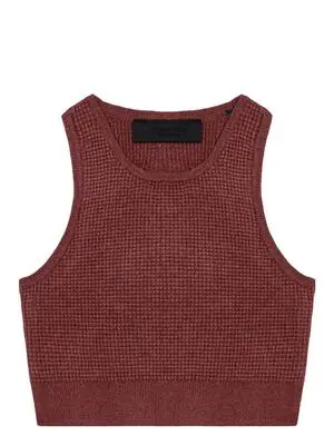 Fear Of God Sporty Honeycomb Tank Top - Burgundy