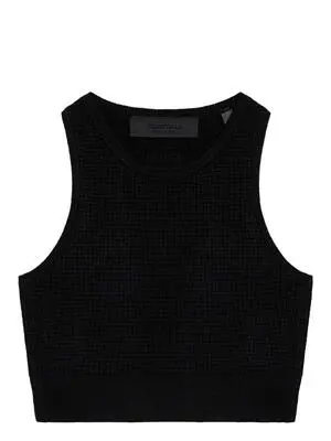 Fear Of God Sporty Honeycomb Tank Top - Black