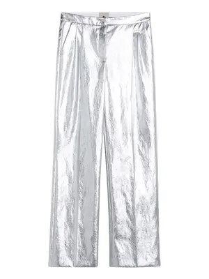 THE GARMENT Andy Wide Leg Trousers - Metal