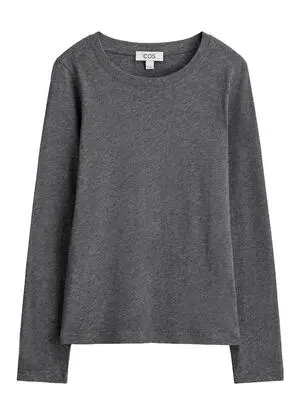 Cos 24/7 Long-sleeved T-shirt - Gray