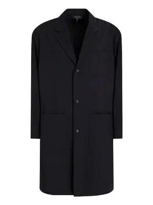 Rag & Bone Evan Stretch-twill Coat - Black