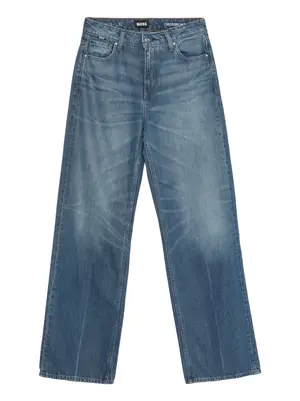 BOSS Indigo Stonewashed Jeans - Blue