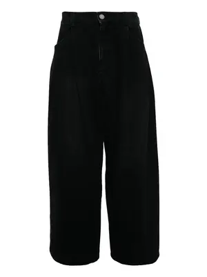 SONGZIO Level Volume Wide Leg Jeans - Black