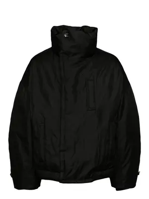 SONGZIO Cocoon Dolman High-neck Jacket - Black