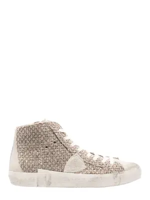 Philippe Model Prsx High Sneakers - Neutrals