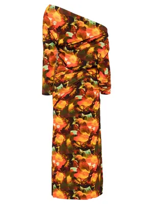Acler Burford Maxi Dress - Orange