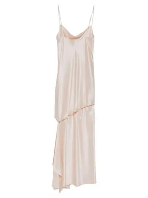 Acler Halewood Satin Dress - Neutrals