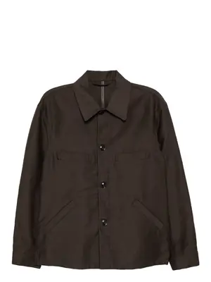 LEMAIRE Twisted Sleeved Workwear Jacket - Brown