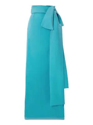 Bernadette Bernard Taffeta Maxi Skirt - Blue