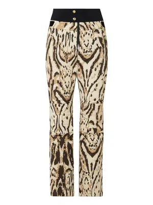 Bogner Maren Printed Ski Pants - Animal Print