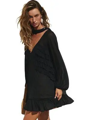 Free People Ponza Tunic - Black
