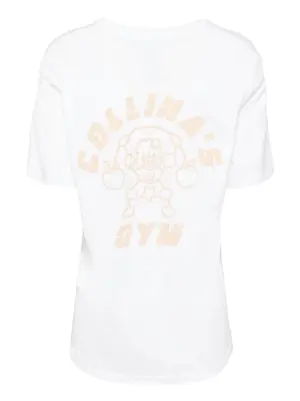 Collina Strada Gym Graphic T-shirt - White