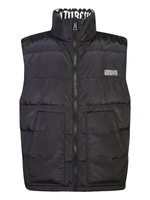 Versace Reversible Gilet - Black