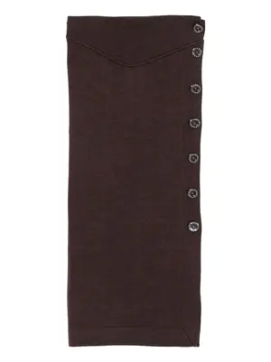 VIVIENNE WESTWOOD Pamela Midi Skirt - Brown