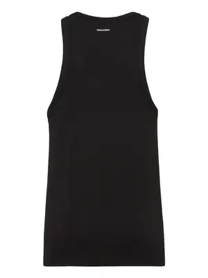 Dsquared2 Logo-print Sleeveless Top - Black