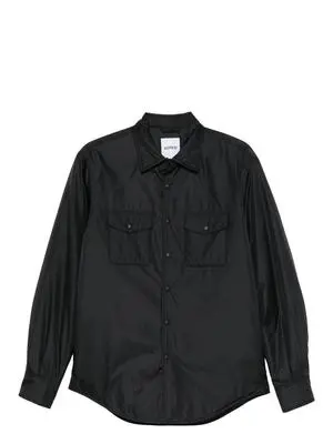 Aspesi Press-stud Shirt Jacket - Black
