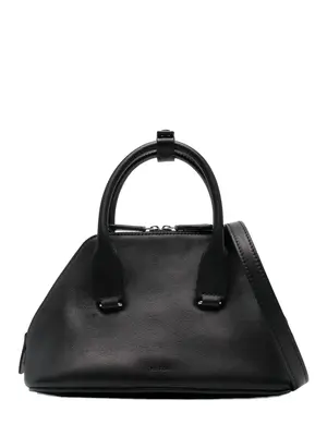 THE ROW Mini Devon Tote Bag - Black