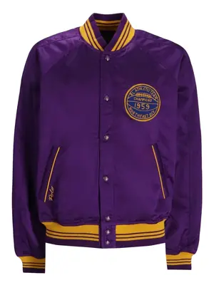 Polo Ralph Lauren Stripe-detailing Bomber Jacket - Purple