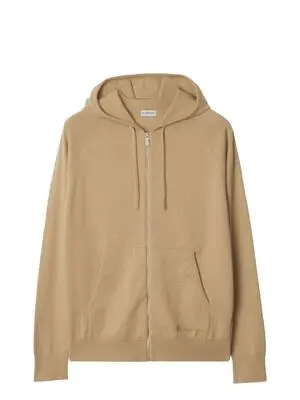 Burberry Cashmere Hoodie - Neutrals
