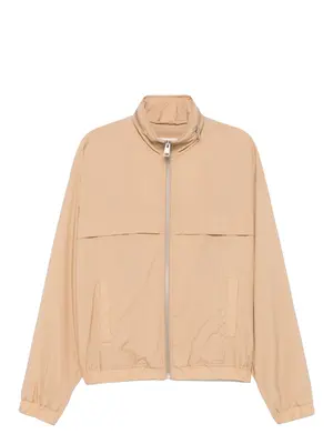 Ami Logo-print Windbreaker - Neutrals