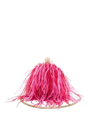 ISLA Isla Lily Feathered Shoulder Bag