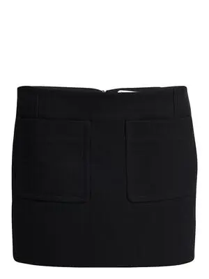 Bottega Veneta Bottega Veneta Front-Pockets Mini Skirt Nero