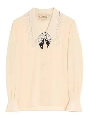 ValentinoGaravani Crepe De Chine Shirt - Ivory
