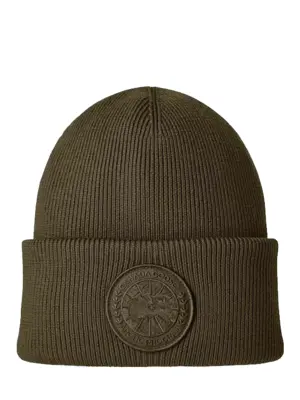 Canada Goose Arctic Toque Garment Dye Beanie - Military Green