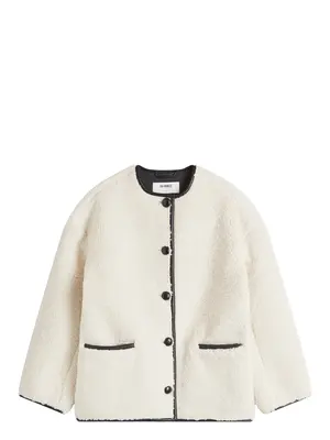 4TH & RECKLESS Yanis Shearling Jacket - Cream