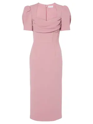 Rebecca Vallance Bridal Elora Midi Dress - Pink