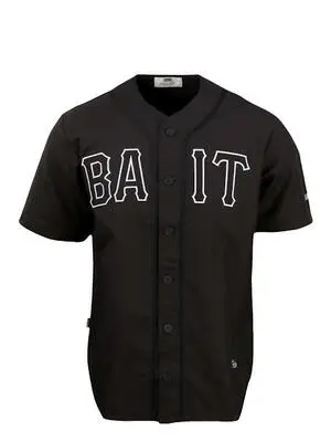 BAIT Sluggers Baseball Jersey - Black/white